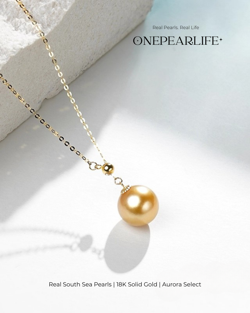 South Sea Pearls | Golden & White South Sea Pearl Jewelry | One Pearl ...